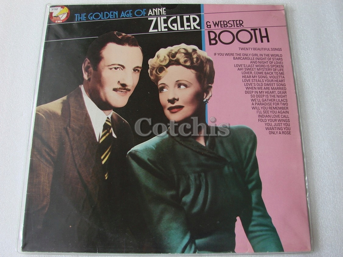ANNE ZIEGLER AND WEBSTER BOOTH - THE GOLDEN AGE Winyl • Cena, Opinie ...
