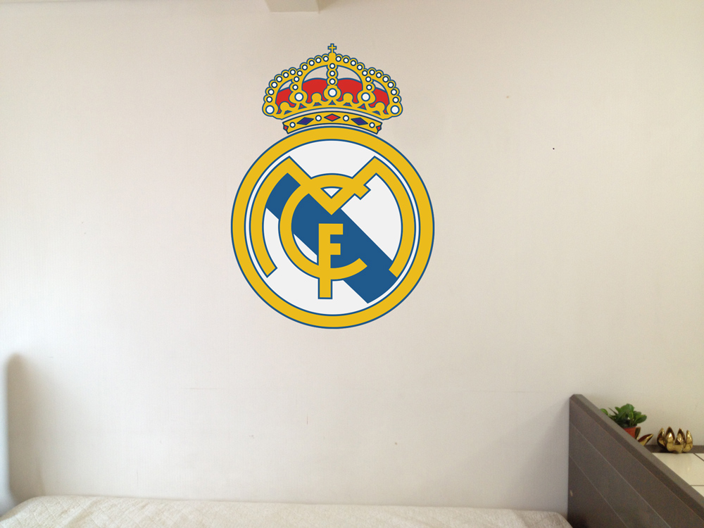 Naklejki na ścianę ścienne HERB REAL BARCELONA PSG 7454666041 - Allegro.pl