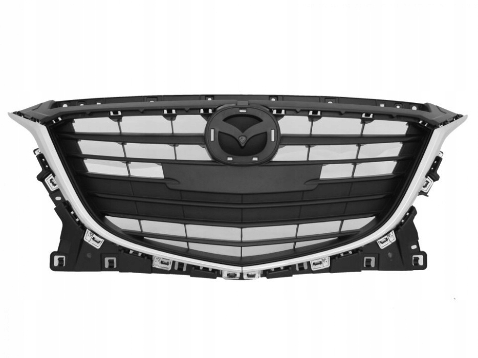 MAZDA 3 BM 2014- NOWA ATRAPA CHŁODNICY GRILL CHROM za 450.00PLN z ...