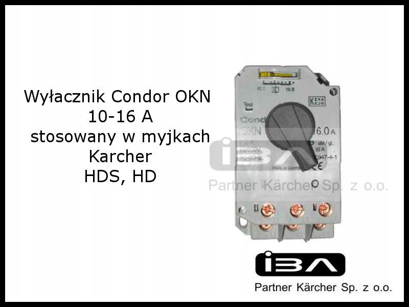 Condor OKN Karcher Myjka HD HDS 10-16A 6843032143 - Allegro.pl