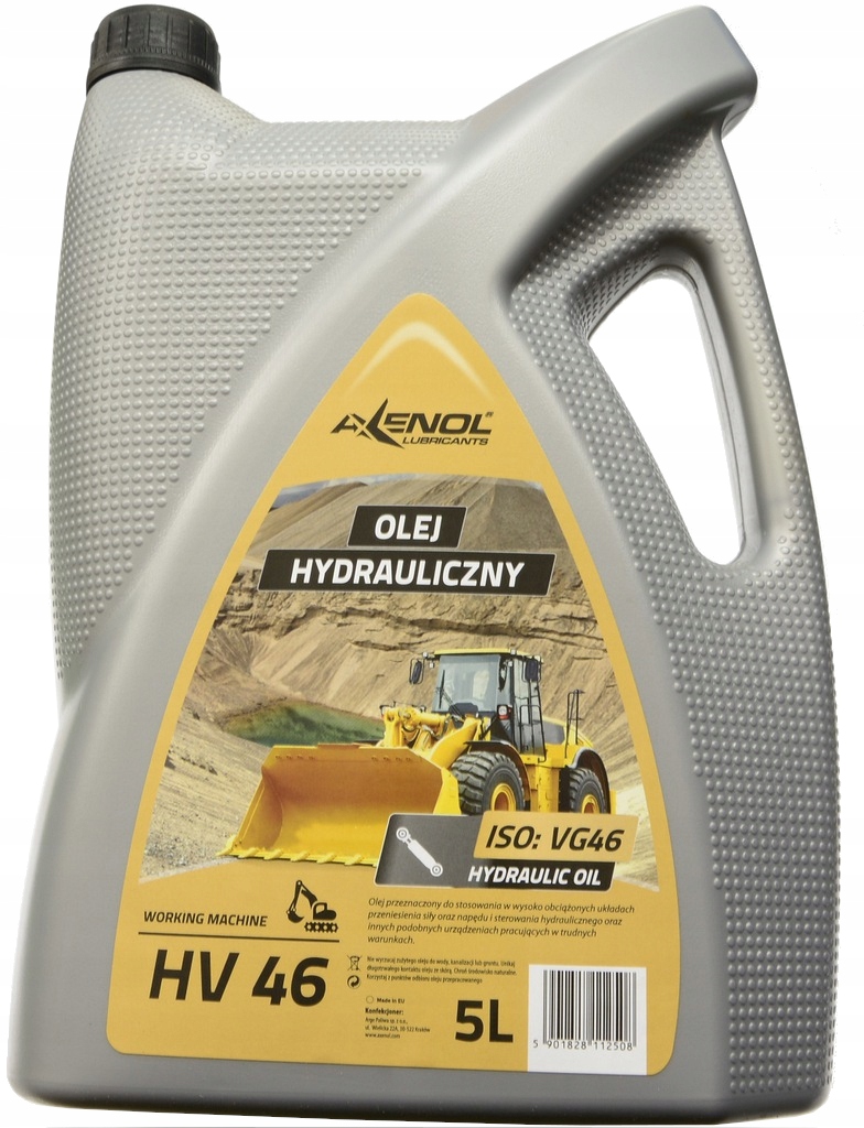 Olej Hydrauliczny Axenol VG46 5 Litrów Do Maszyn 5901828110252 za 110 ...