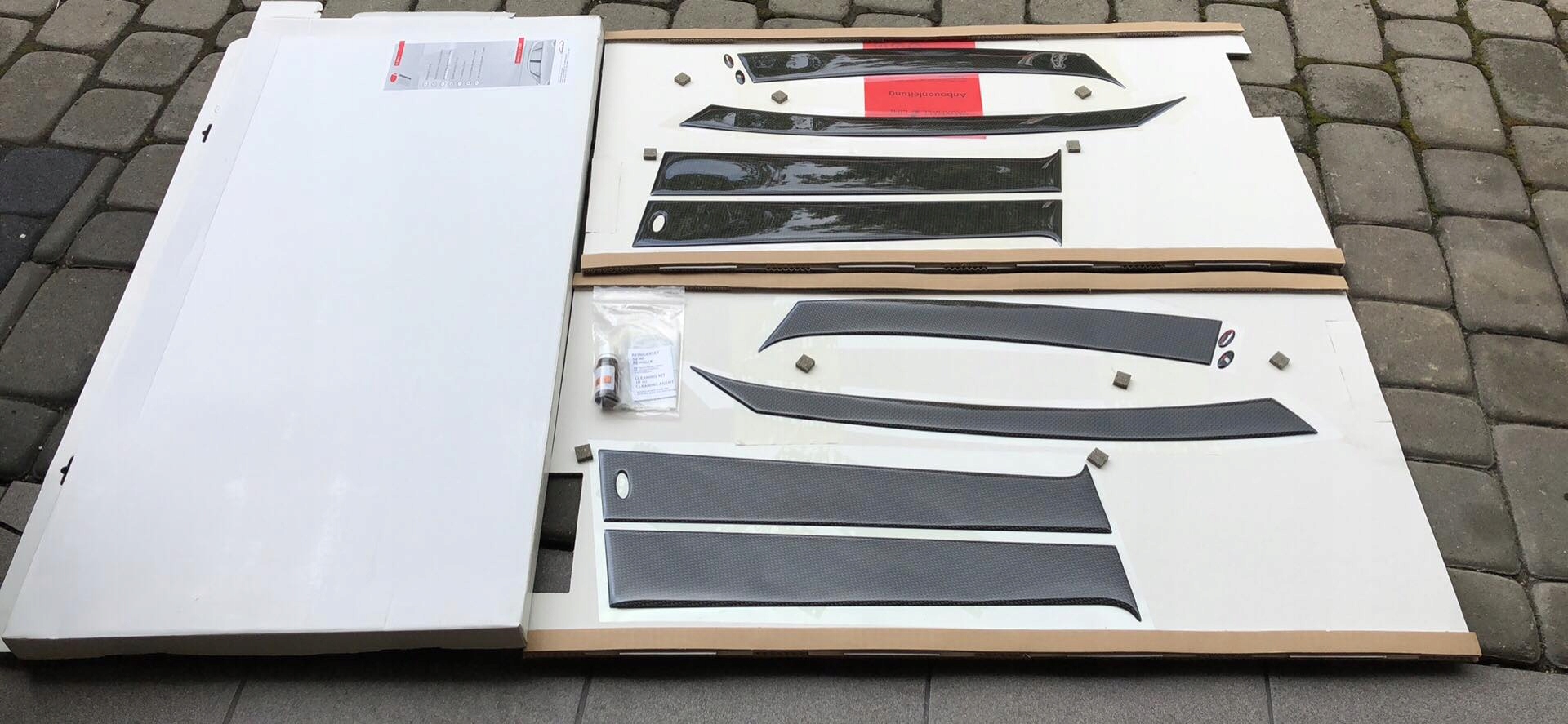 OPEL MERIVA OKLEINA NA SŁUPKI CARBON KPL IRMSCHER 5907564632621 za 179 ...