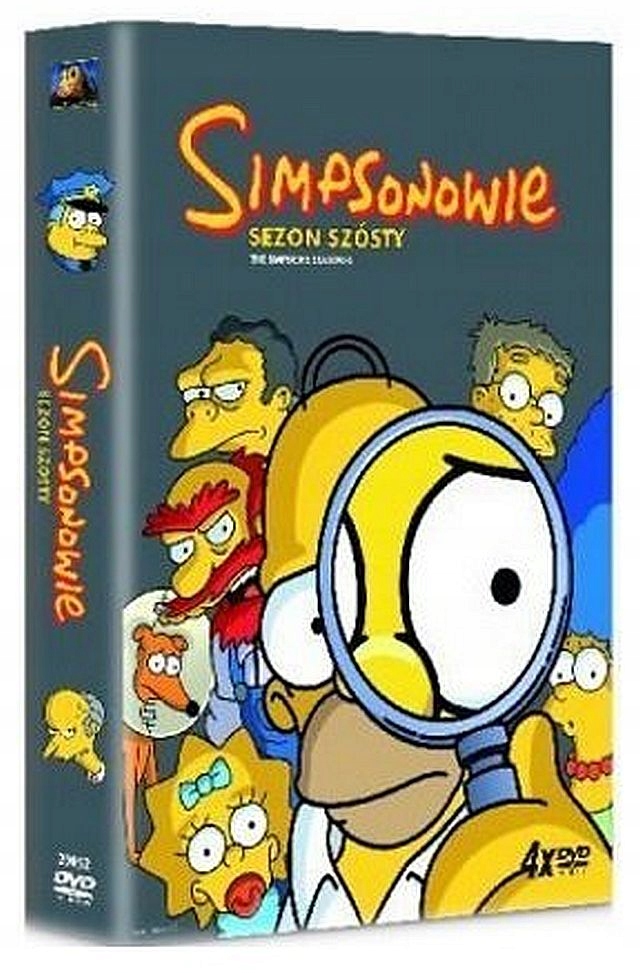 Simpsonowie sezon 6 płyta DVD 15155654151 - Sklepy, Opinie, Ceny w Allegro
