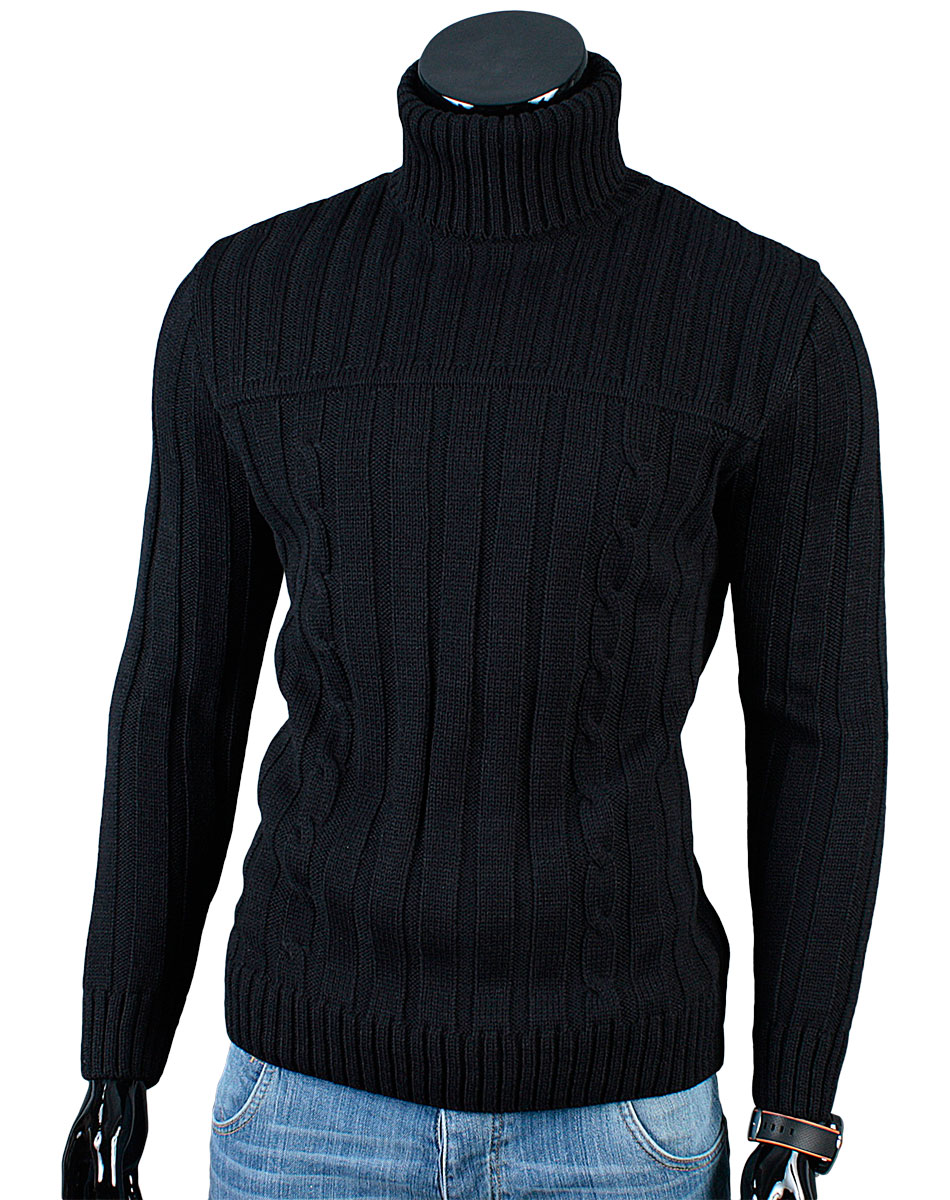 PRODUKT_PL Gruby GOLF Sweter MA22 Czarny__L 7629300042 - Allegro.pl PRODUKT_PL Gruby GOLF Sweter MA22 Czarny__L 7629300042 - Allegro.pl