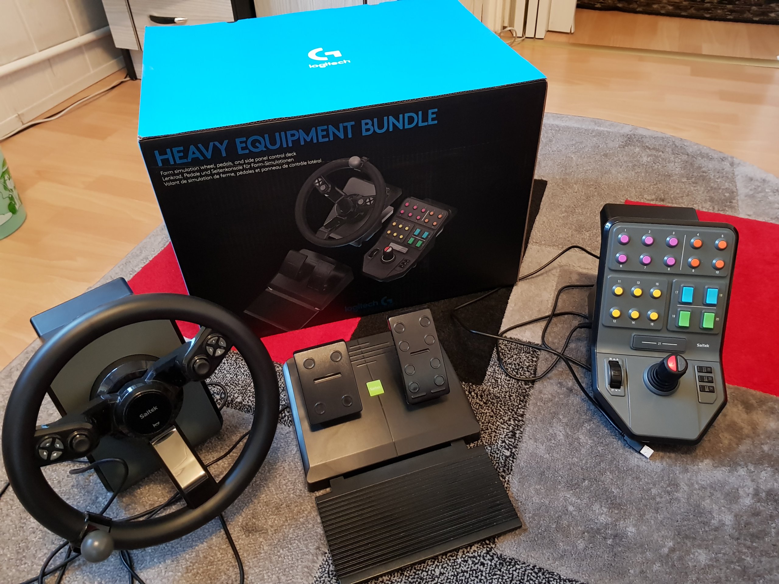 KIEROWNICA LOGITECH G SAITEK FARM SIM CONTROLLER - 7249994692 ...