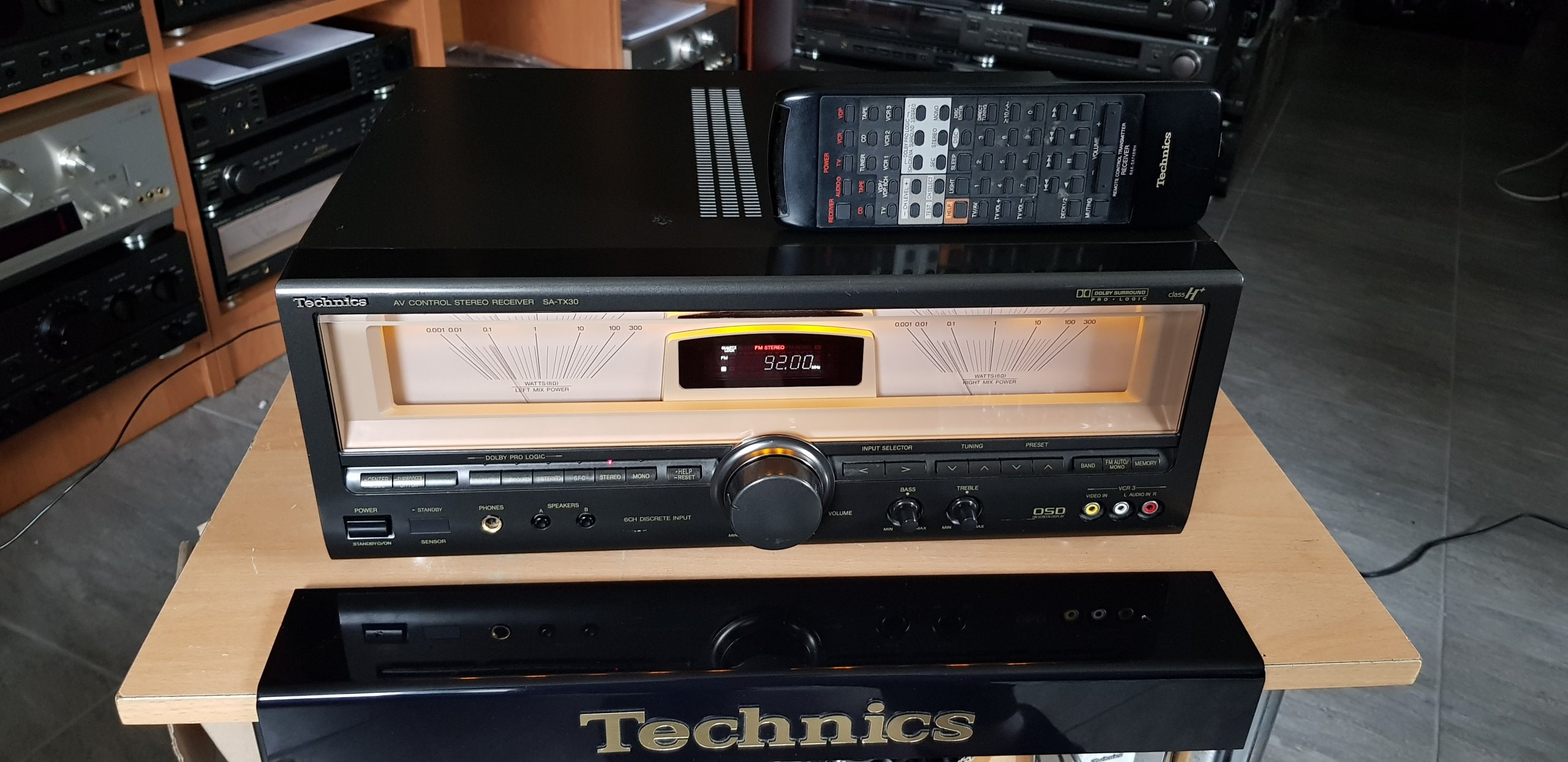 AMPLITUNER TECHNICS SA-TX30 UNIKAT PILOT ORYGINAŁ! - 7182617586 - oficjalne archiwum allegro