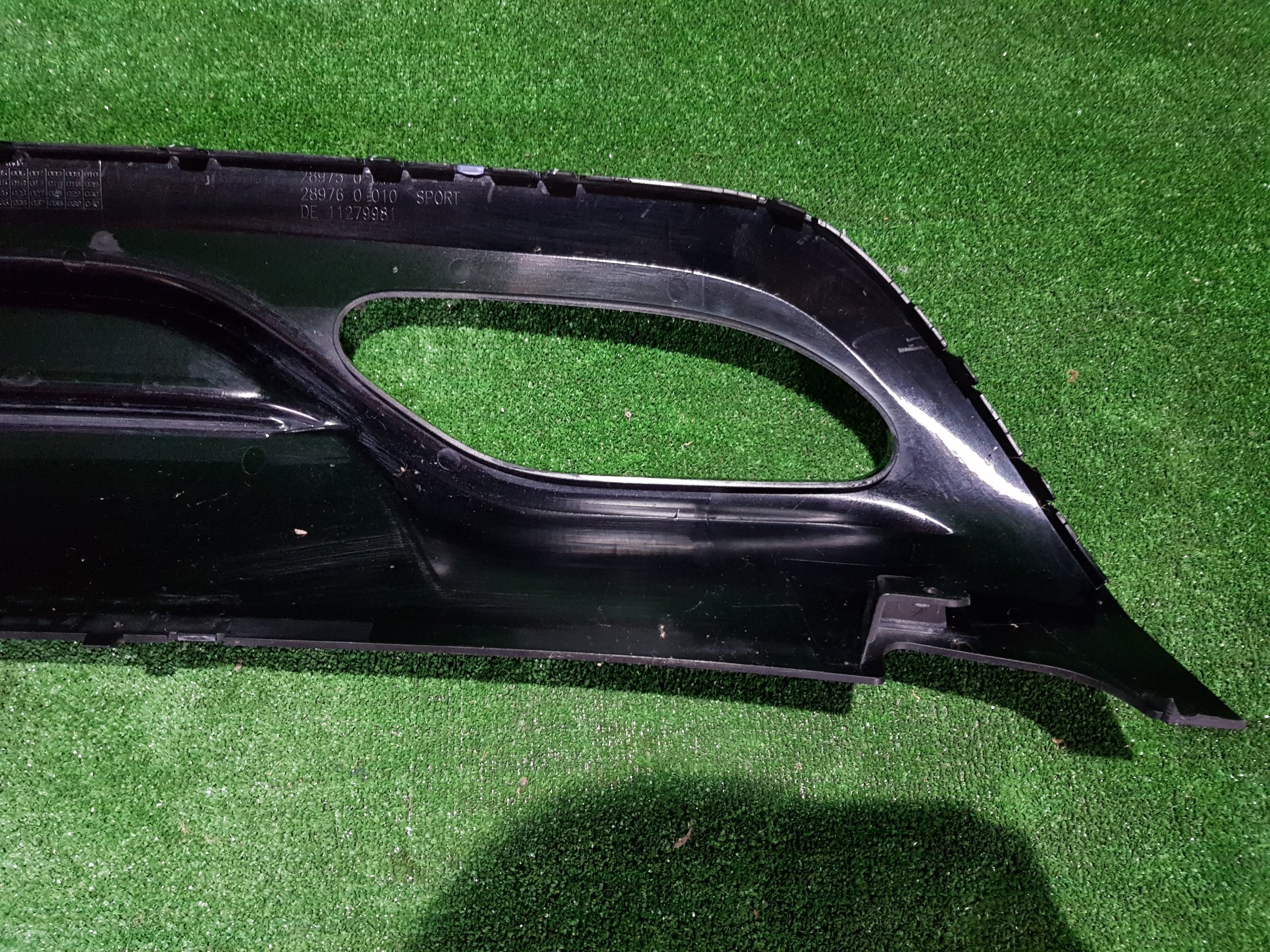 MERCEDES W176AMG SPOJLER DYFUZOR TYŁ 1768855600 - 7343990038 ...