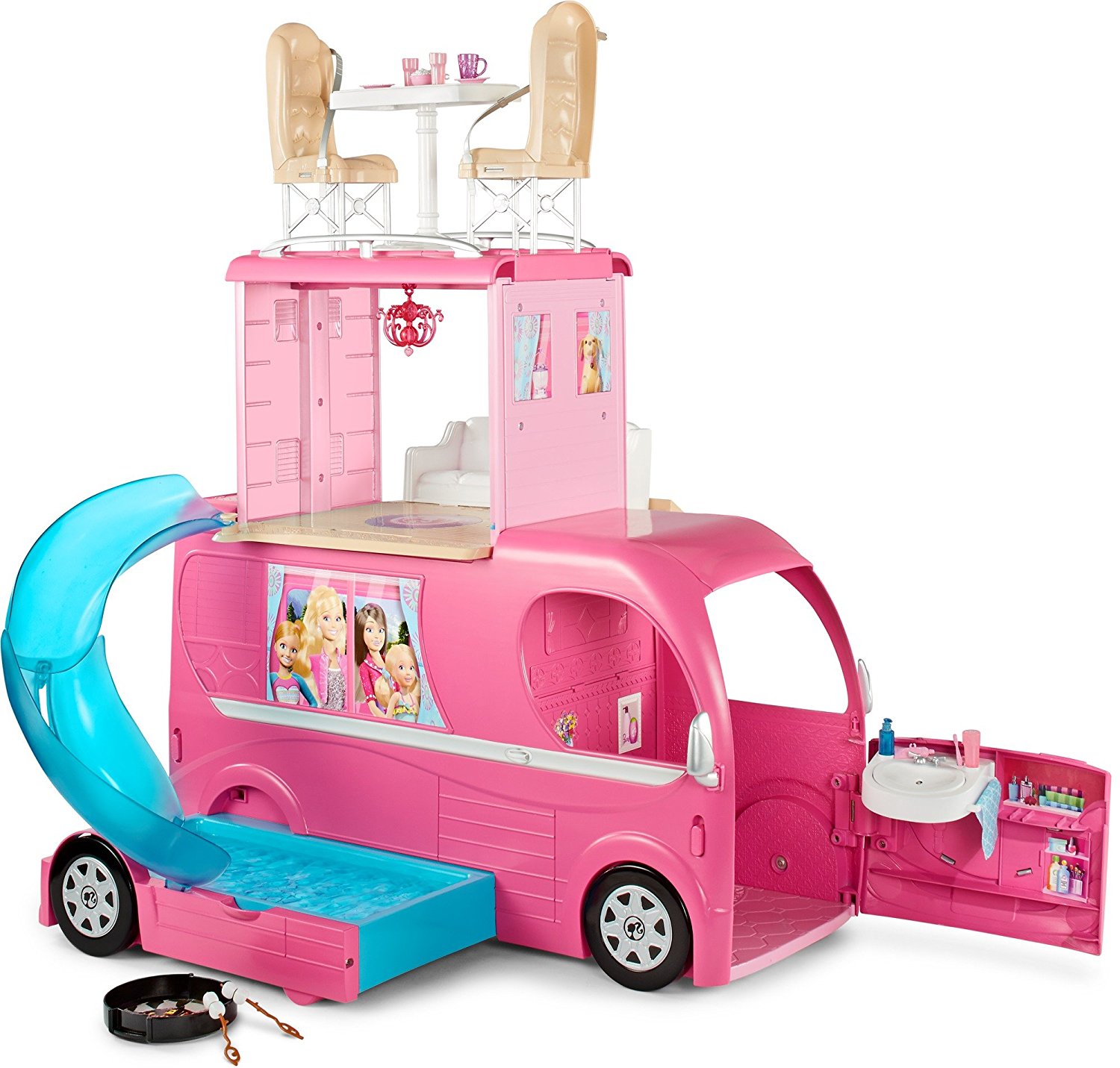 MATTEL BARBIE CAMPER KAMPER CJT42 AUTO GORZOW - 7055784442 - oficjalne ...