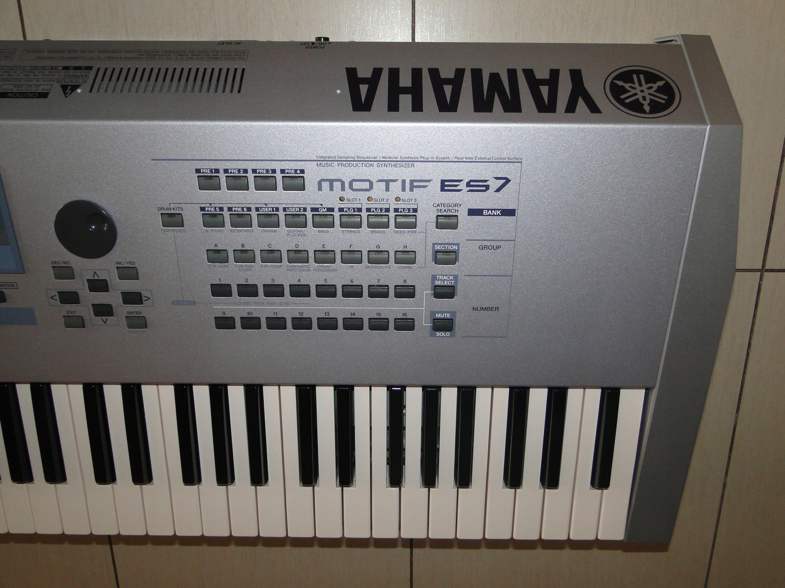 FLAGOWY SYNTEZATOR YAMAHA MOTIF ES7.JEDYNY.OKAZJA - 7195966978 ...