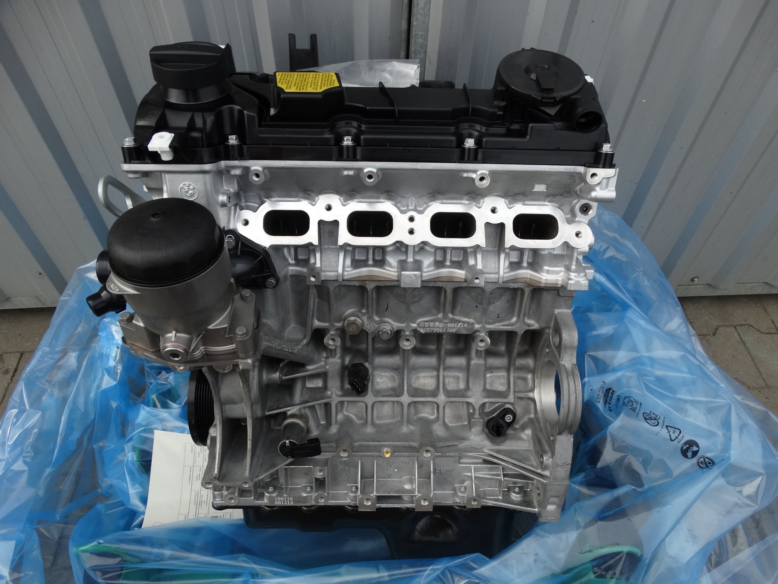 BMW E90 320i FABRYCZNIE NOWY SILNIK N43 B20 170PS - 7034660867 ...