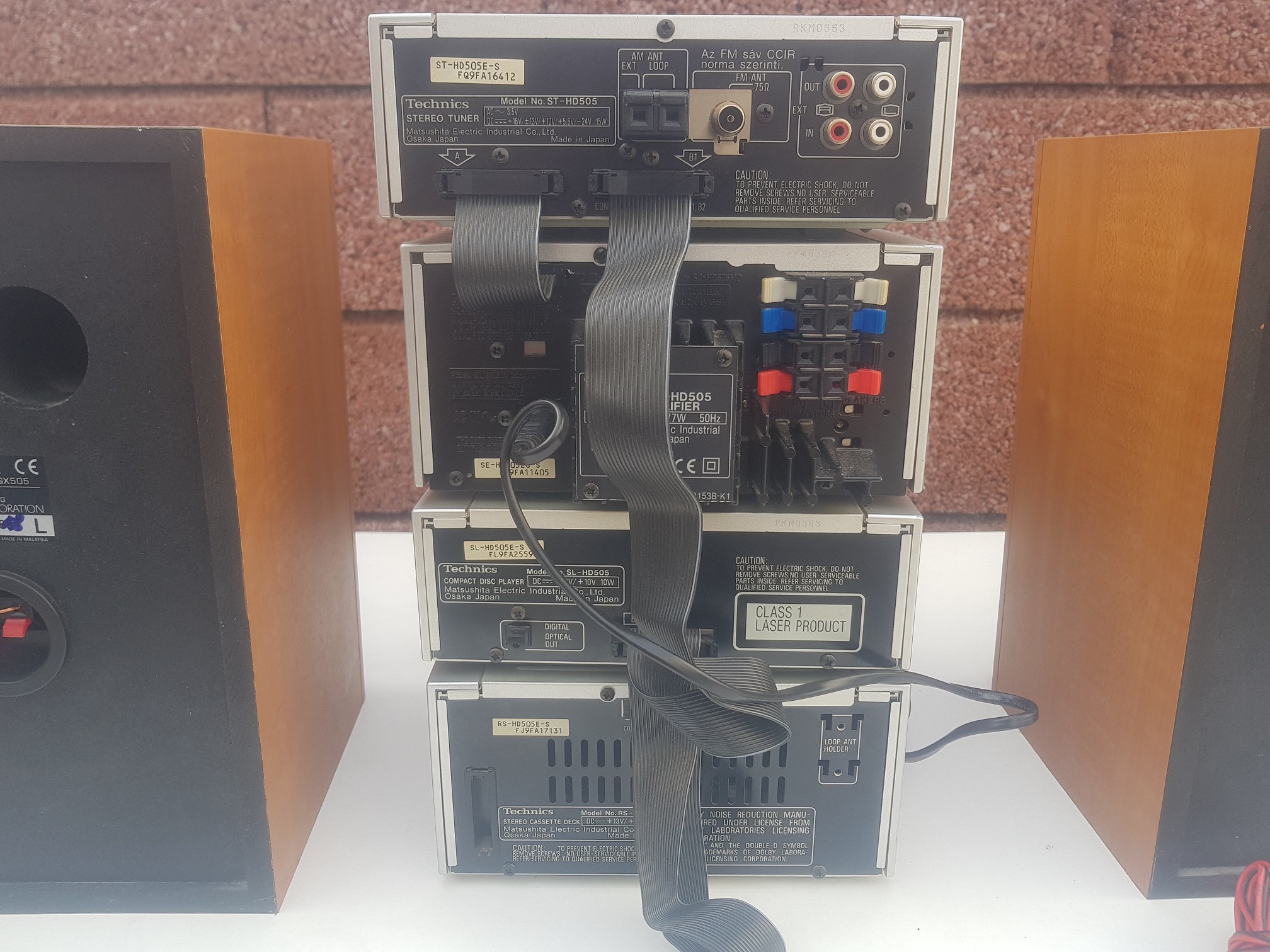 Technics SC-HD505 + Głośniki Yamaha - 7372469938 - oficjalne archiwum ...