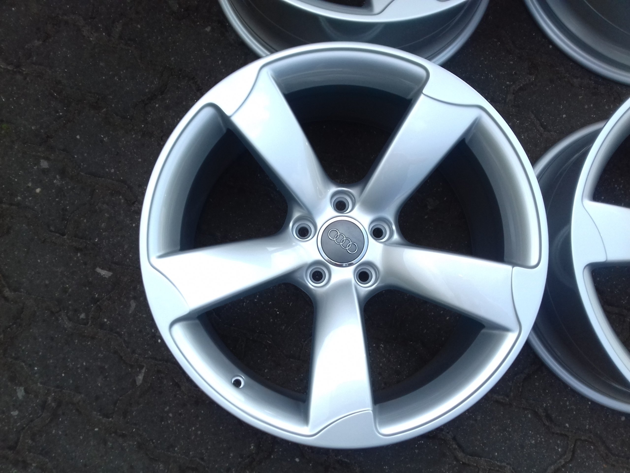 KOMPLET FELG AUDI A5 ROTOR 8T A6 4G A8 4H 9Jx19 19 - 7345823425 ...