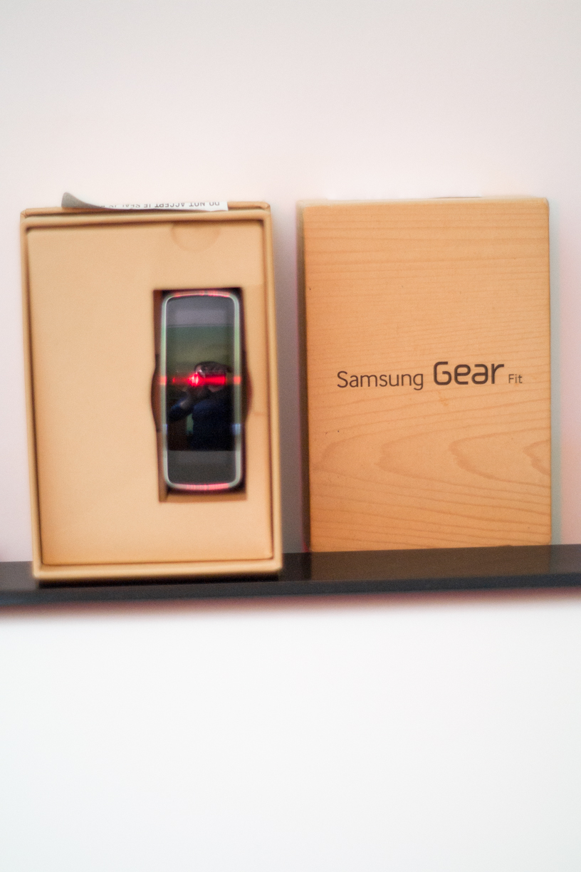 Smartwatch Samsung Gear Fit SM-R350 Black Zegarek - 7046117750 ...