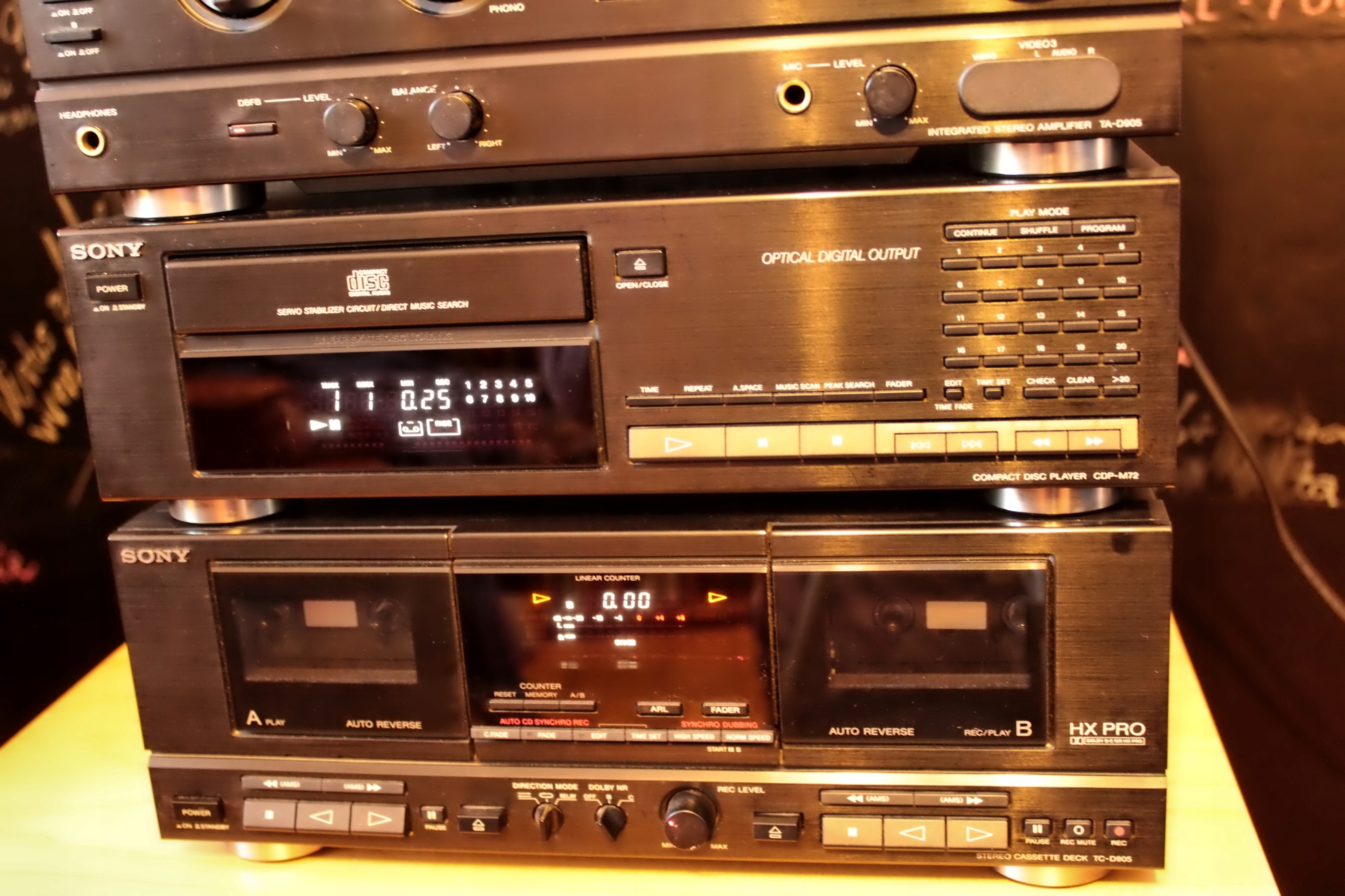 ZESTAW SONY LBT-D905 wzmacniacz hI-fi , DSP ,deck - 7582591505 ...