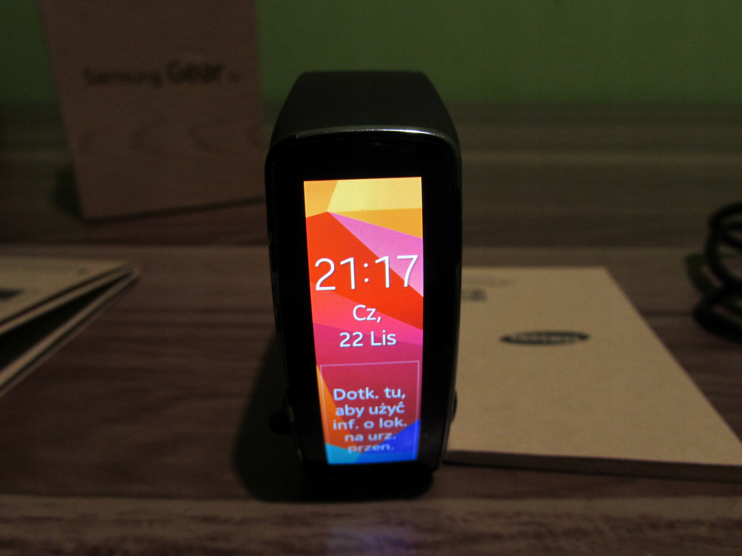 Samsung Gear Fit - model SM-R350 ZEGAREK - 7689968851 - oficjalne ...