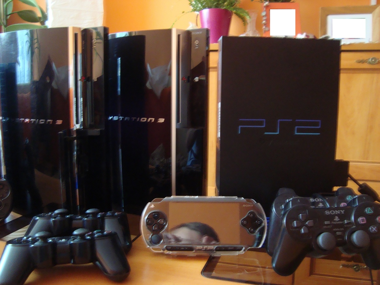 PlayStation PS3 x2 PSVita PSP PS2 +Gry i Dodatki - 7303002268 ...