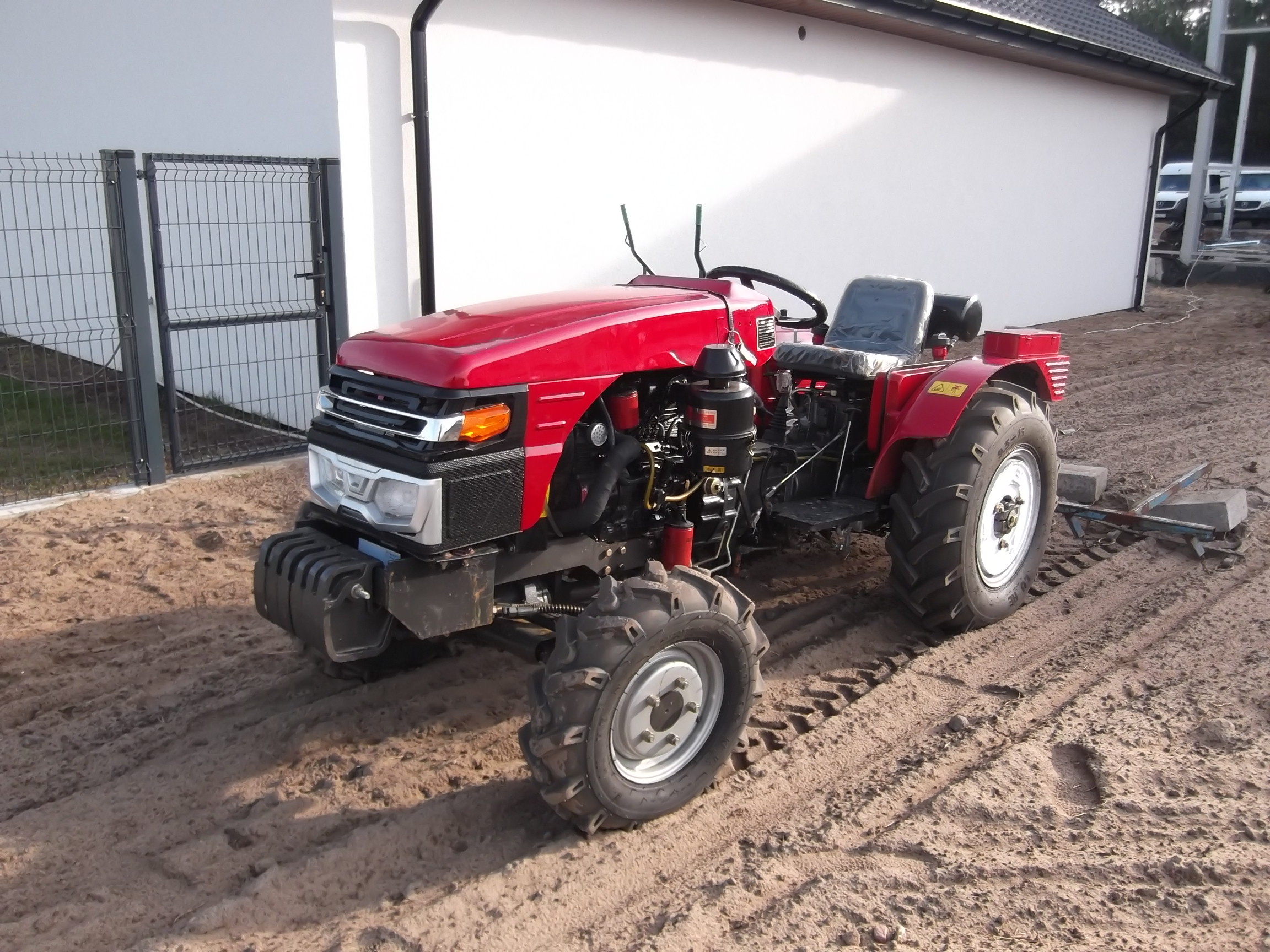 MINI TRAKTOR OGRODNICZY 4X4 NOWY WSPOMAGANIE 25 KM - 7002879672 ...