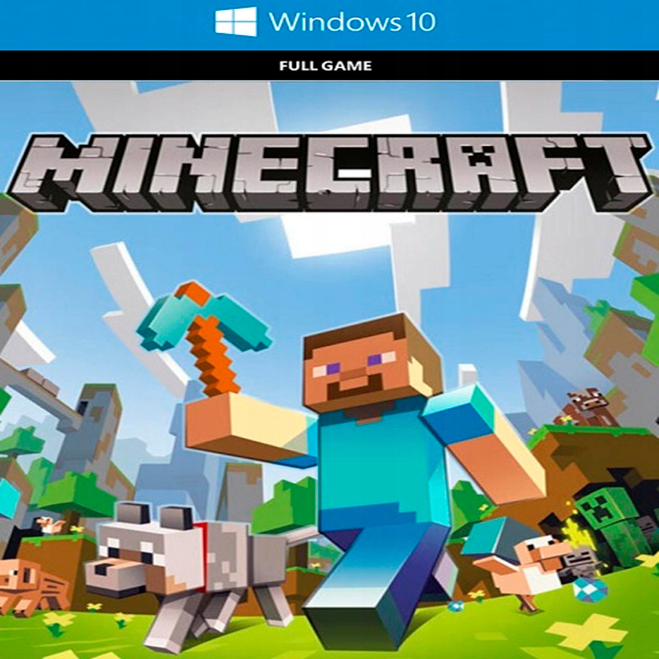 MINECRAFT WINDOWS 10 EDITION KLUCZ PC PL MICROSOFT - 7428571986 ...