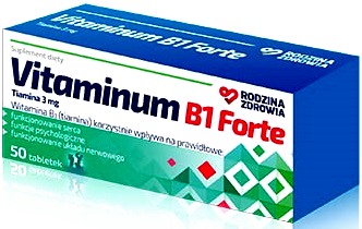 WITAMINA B1 FORTE - TIAMINA 50 tabletek - 7025507757 - oficjalne ...