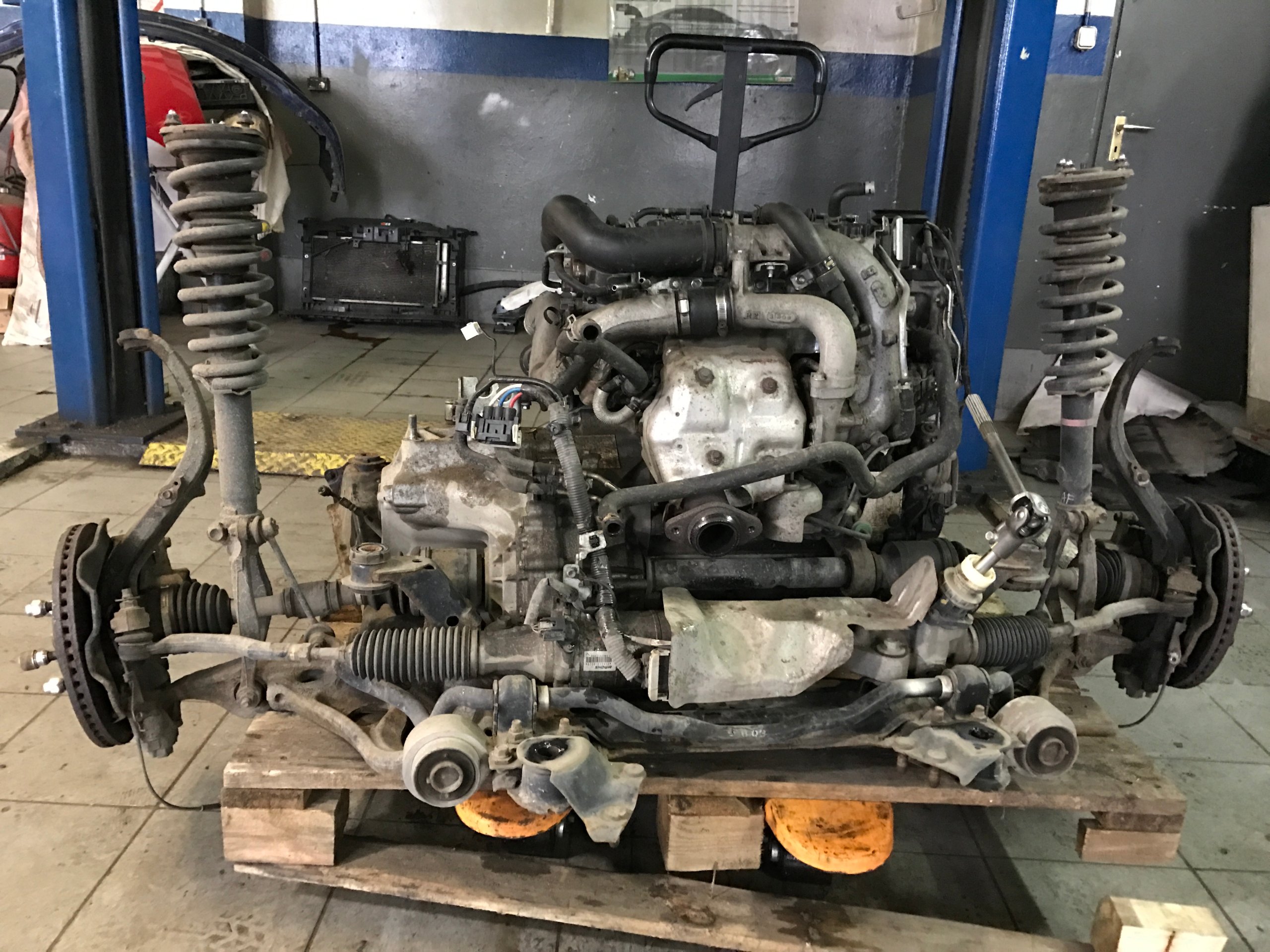 MAZDA 6 GH 08- 2.2D ZAWIESZENIE PRZÓD KOMPLETNE - 6678922216 ...