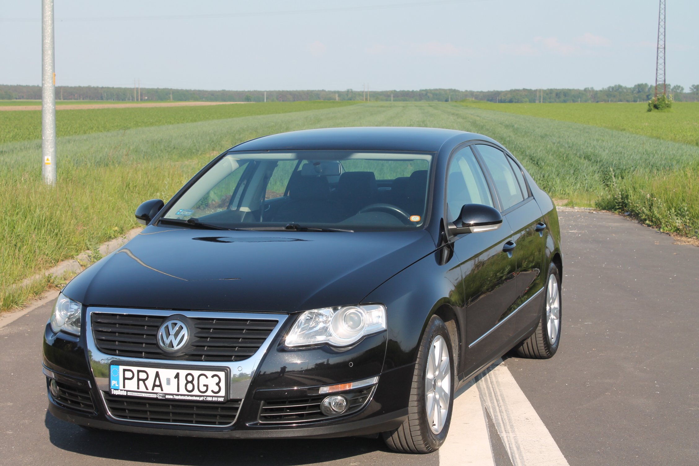 VW PASSAT B6 sedan czarny 1.8 TSI 2008 - 7362135532 - oficjalne ...