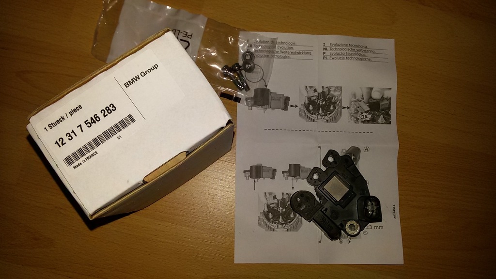 Regulator Napięcia Valeo 2542604 12317546283 - 7036644347 - oficjalne ...