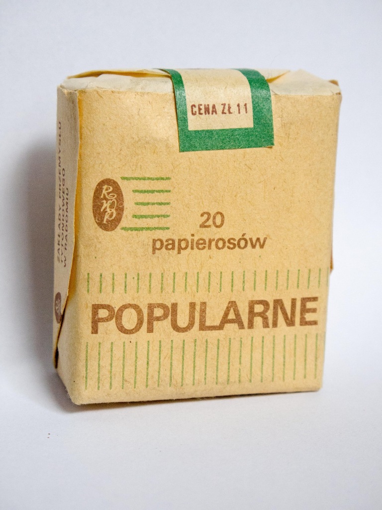 Papierosy POPULARNE lata 80-te PRL - 7214732579 - oficjalne archiwum ...