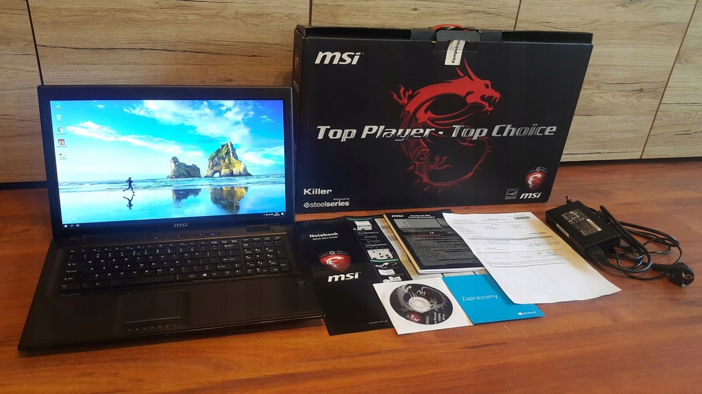 Laptop MSI GP70 I7 4700HQ 12GB RAM HDD 1TB GTX850M - 7552210337 - oficjalne archiwum Allegro