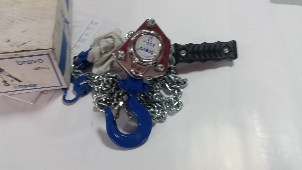 Wciągarka łańcuchowa TRACTEL BRAVO 250KG rukcug - 7204915193 ...