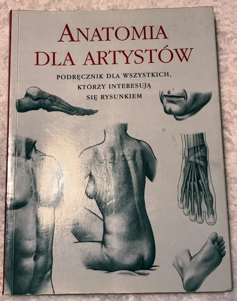 Anatomia dla Artystów rysunek szkic podręcznik - 7059473398 - oficjalne ...