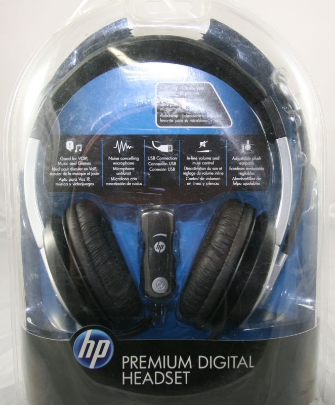 SŁUCHAWKI HP PREMIUM DIGITAL HEADSET !! - 7265878824 - oficjalne ...