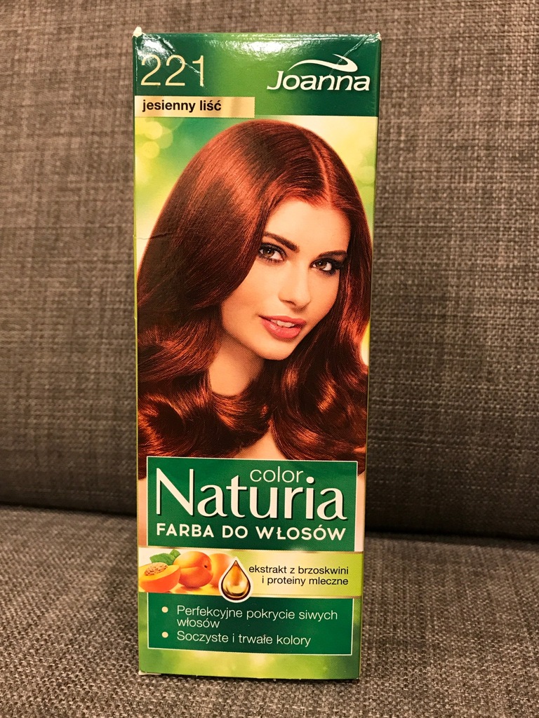 farba rudy jesienny kiść Joanna - 7408577984 - oficjalne archiwum Allegro