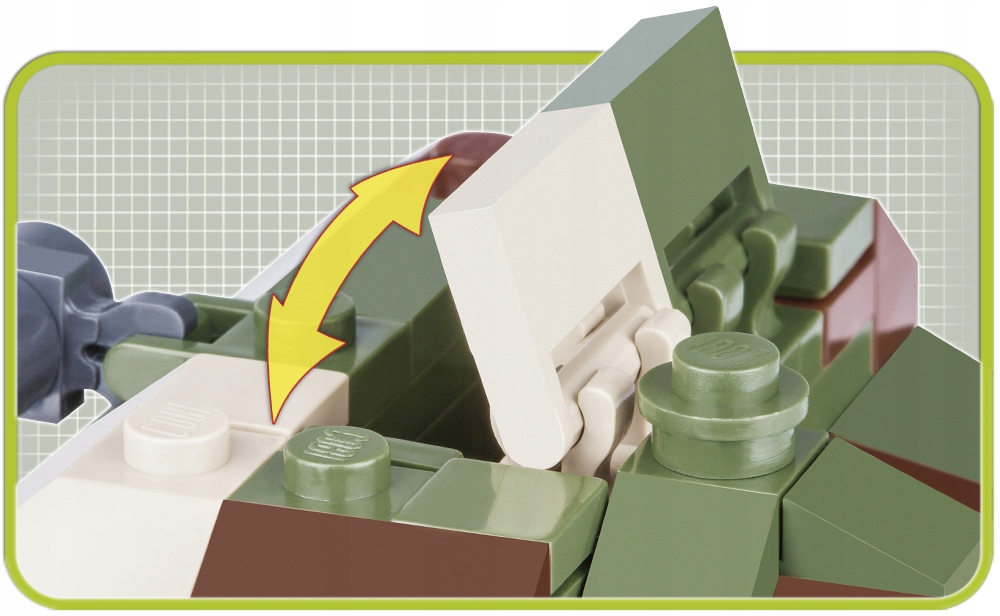 Cobi 2383 klocki TKS Tankietka polski lekki czołg - 7661320120 ...