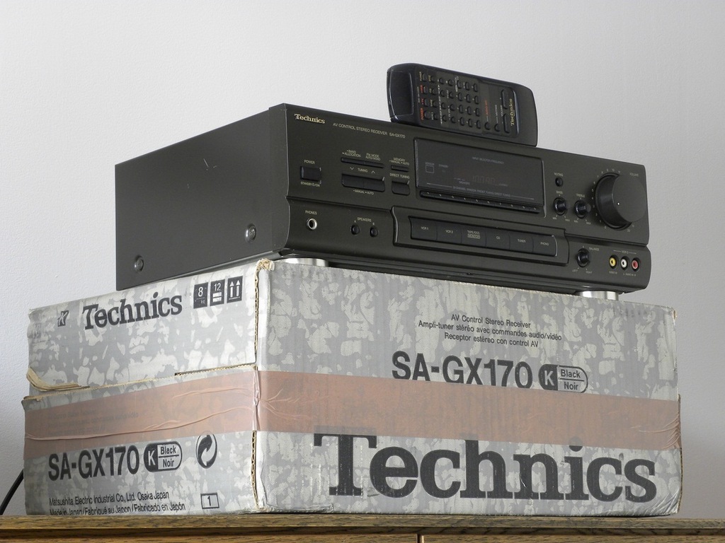 ## TECHNICS SA-GX170 ## AMPLITUNER STEREO # KARTON - 7535812390 - oficjalne archiwum Allegro
