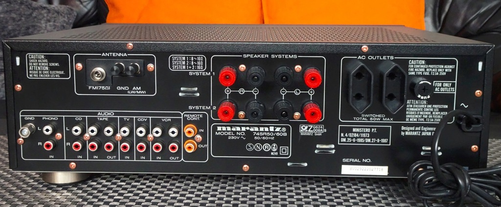 Amplituner Stereo - MARANTZ SR-50L - pod gramofon - 7634909216 - oficjalne archiwum Allegro