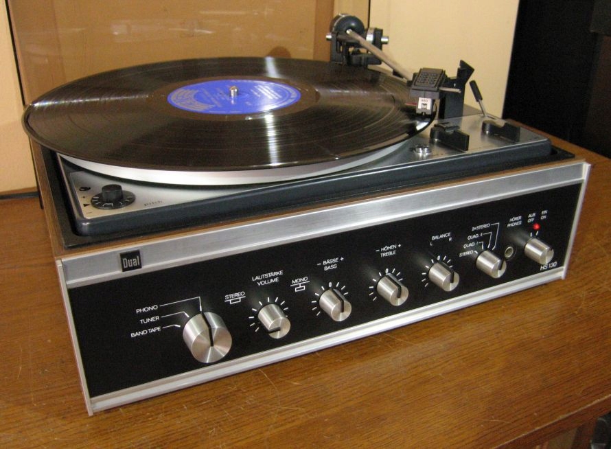 DUAL HS-130 ŚWIETNY GRAMOFON AUTOMAT WZMACNIACZ - 7654655086 ...