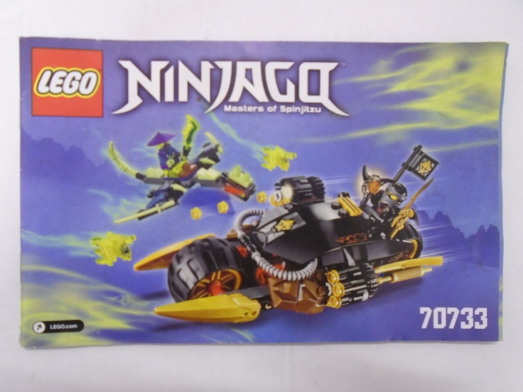 LEGO INSTRUKCJA Ninjago:Blaster Bike 70733 - 7395061152 - oficjalne ...