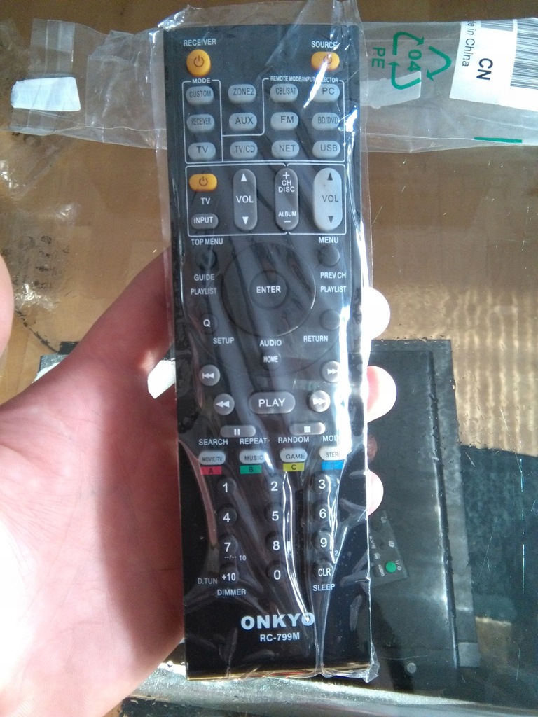 Pilot RC-799M do amplitunera ONKYO - 7682607989 - oficjalne archiwum Allegro
