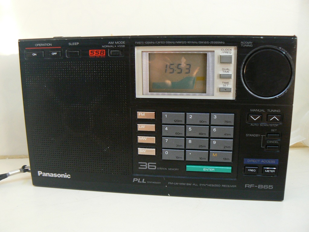 Panasonic RF-B65 z SSB radio globalne - 7191915767 - oficjalne archiwum ...