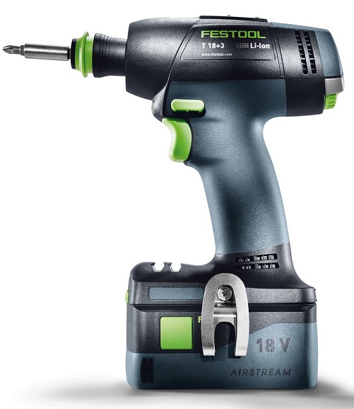 Wkrętarka 18V FESTOOL T18+3 5,2 Set + GRATIS AKU - 7477988676 ...
