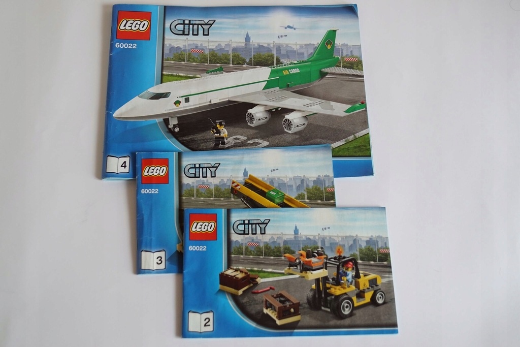 LEGO 60022 City - Terminal towarowy samolot Cargo - 7565577537 ...