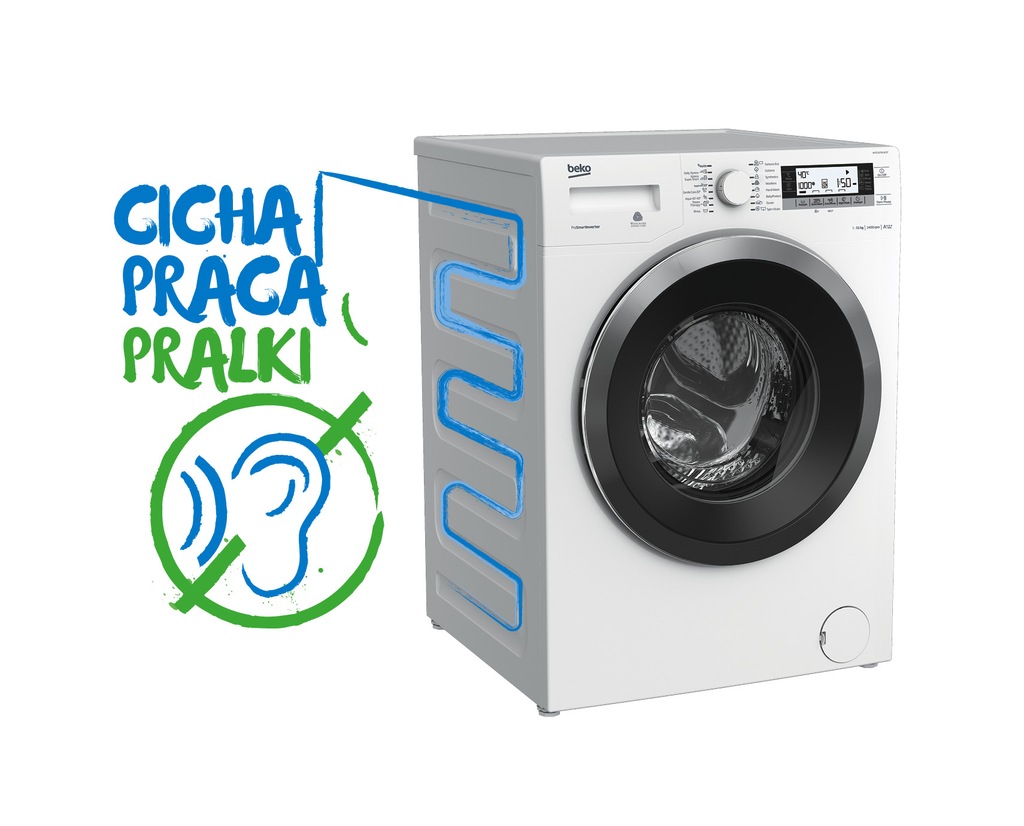 Pralka BEKO WRE5511BWW kl. A++ 1000obr./min. 5 Kg - 7434955470 ...