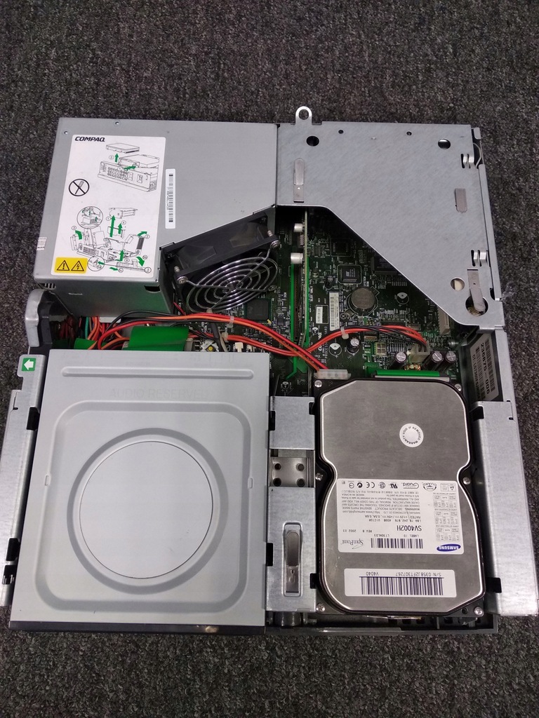 Compaq Evo D5s (D500) P4 1,7 Ghz - 7660454886 - oficjalne archiwum Allegro