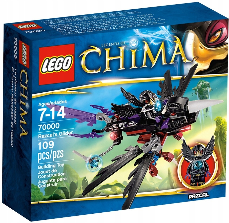 Klocki LEGO CHIMA 70000 Szybowiec Razcala - 7560249798 - oficjalne ...