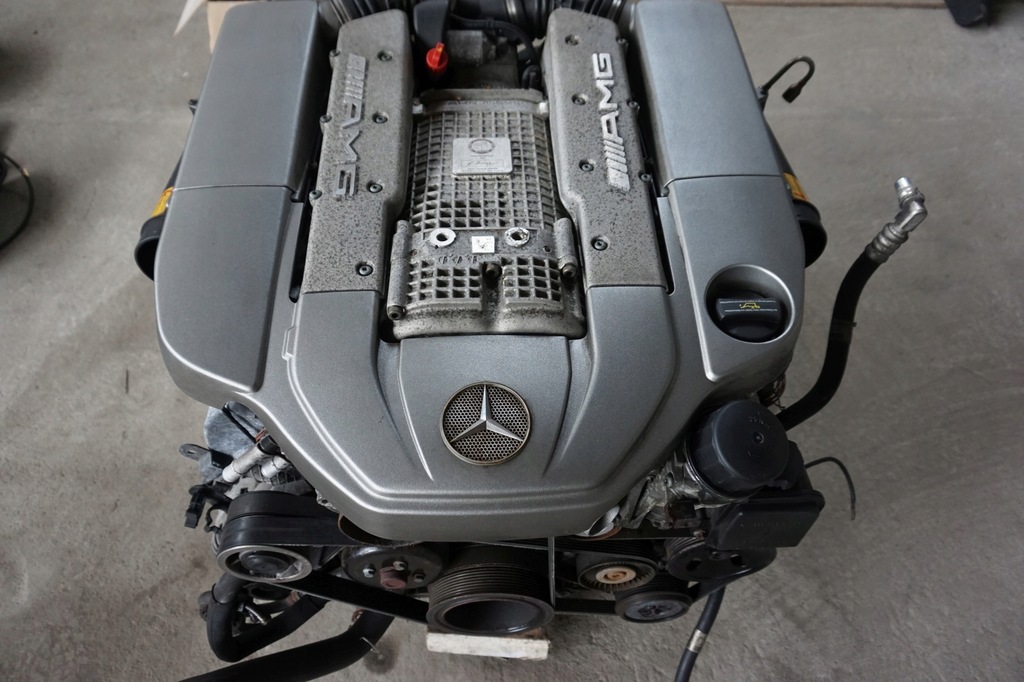 Mercedes w220 silnik 5.5 kompressor s55 AMG SL55 - 7484687805 ...