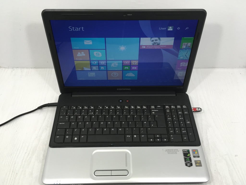LAPTOP HP PRESARIO CQ60 AMD 2.1GHz NVIDIA 2GB SJ53 - 7413448808 ...