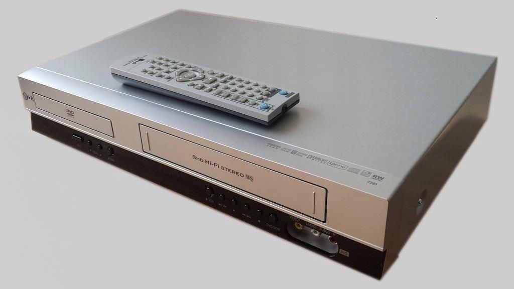 LG Combo DVD-VHS 6GŁOWIC NTSC Mp3 JPEG DiVX MenuPL - 7767745797 - oficjalne archiwum Allegro