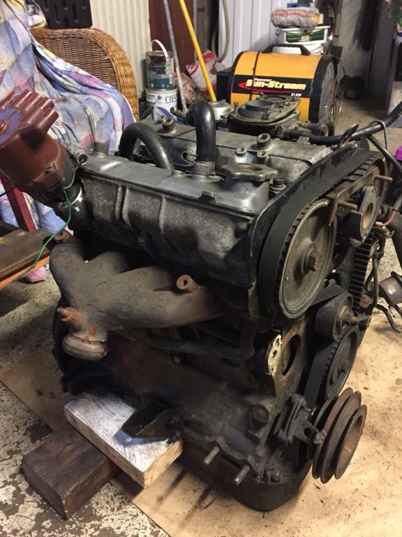 Silnik 2.0 DOHC Fiat 125p , Polonez + skrzynia. - 7061297796 ...