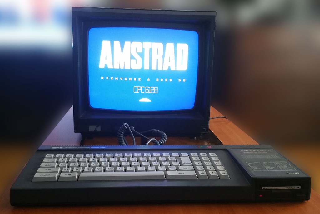 Amstrad CPC 6128 128 K sprawny - 7229550913 - oficjalne archiwum Allegro