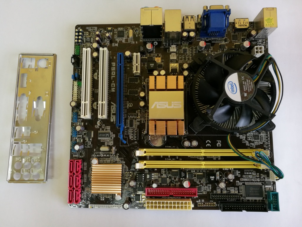 Płyta ASUS P5QL-CM G43 + E6550 FV GW - 6930911195 - oficjalne archiwum ...